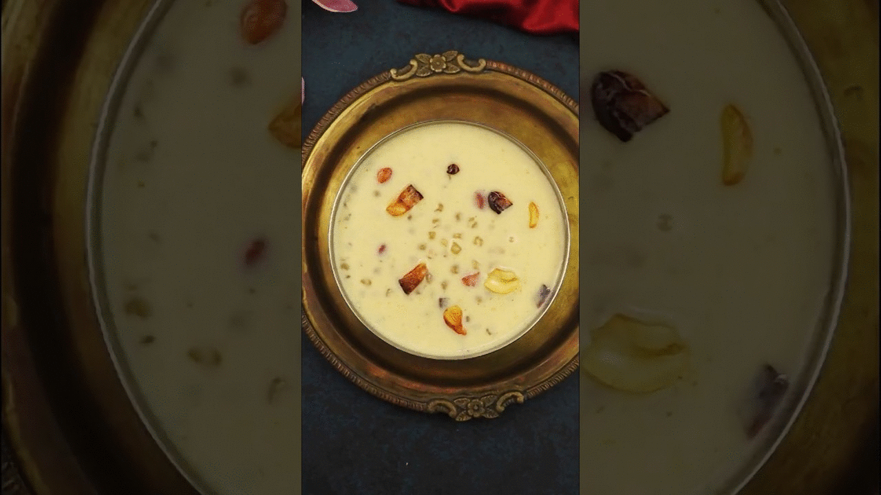 Easy Dessert Recipe | Sabudana Kheer | Sago Kheer | Javvarisi Payasam ...