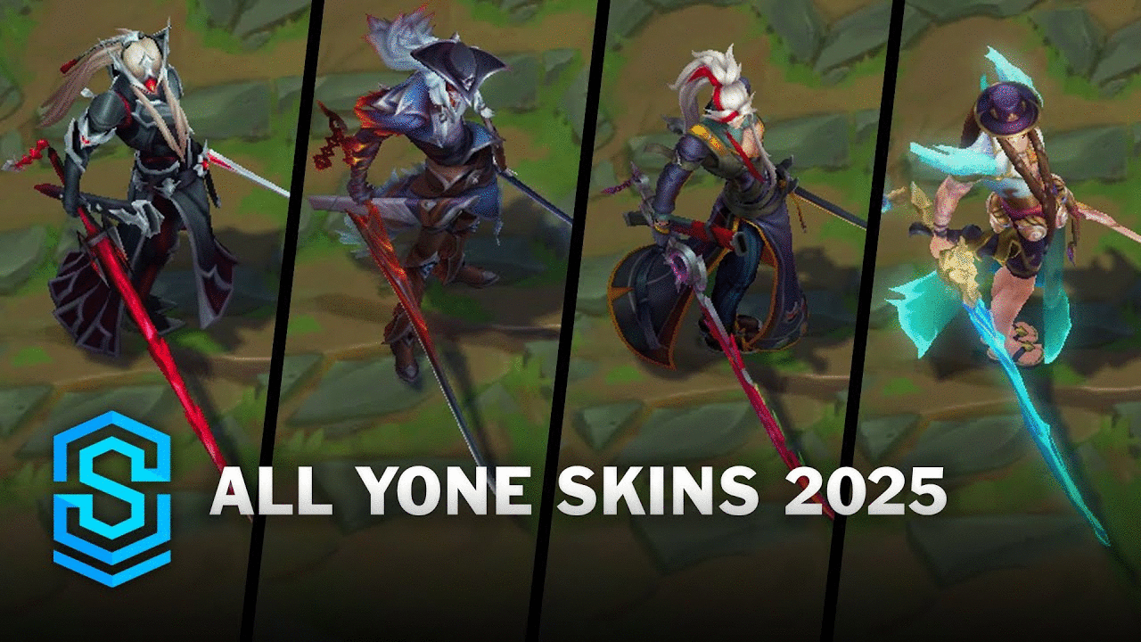 All Yone Skins Spotlight 2025 - SkinSpotlights - LBRY | LyraWave