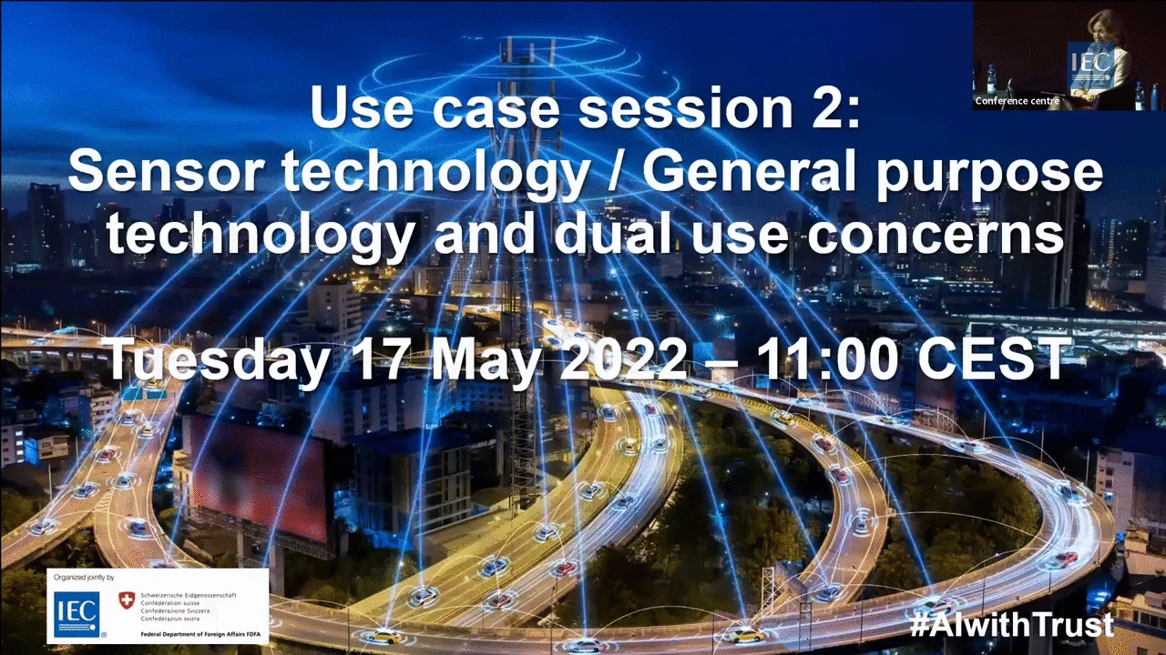 IEC STANDARDIZATION GROUP: Use case session 2 – Sensor technology ...