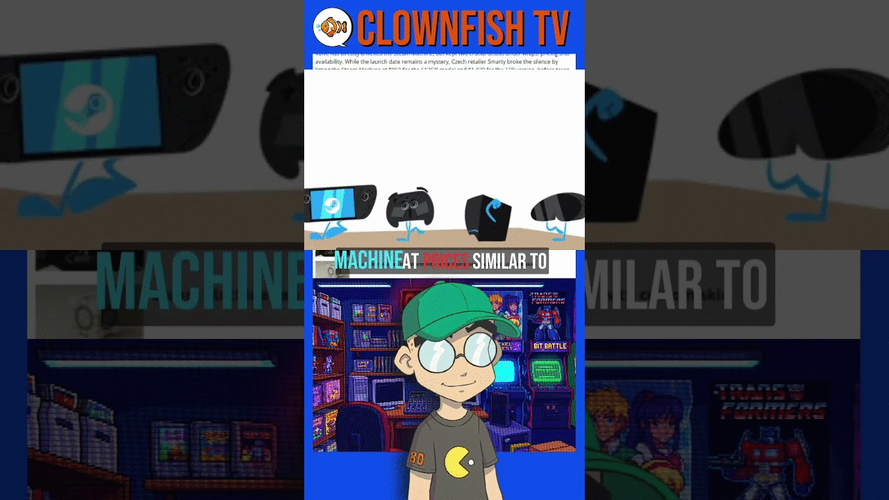 The Steam Machine Will Cost TWICE as Much as a PS5... - Clownfish TV ...