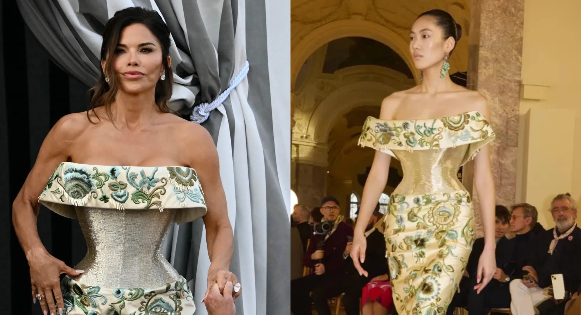 Mariage Bezos-Sanchez : robe Schiaparelli fait sensation