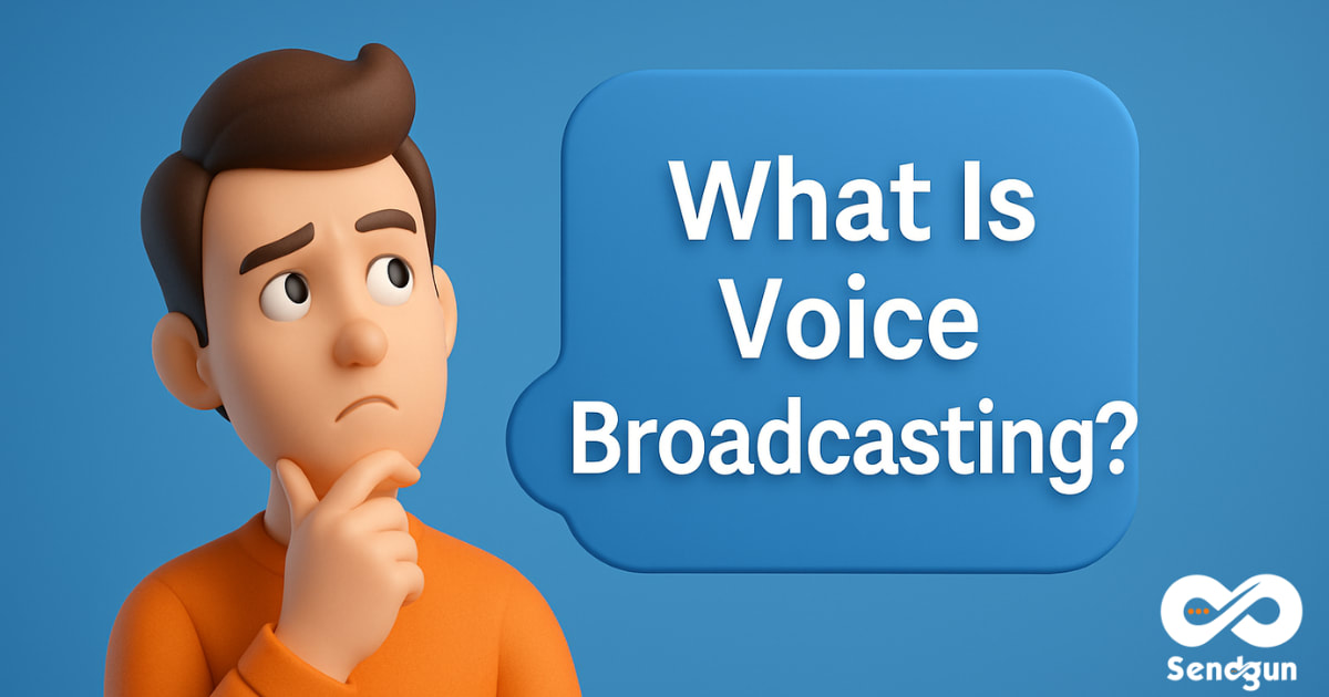 What Is Voice Broadcasting?A Complete Guide + Best APIs and Apps for ...