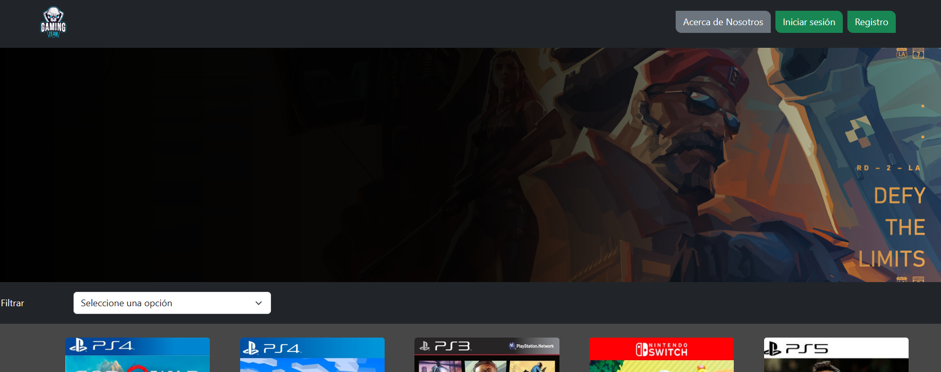 GitHub - KameyhaFacundo/Ecommerce-gamer: Proyecto que consiste en un ecommerce gamer 🎮🕹 ...