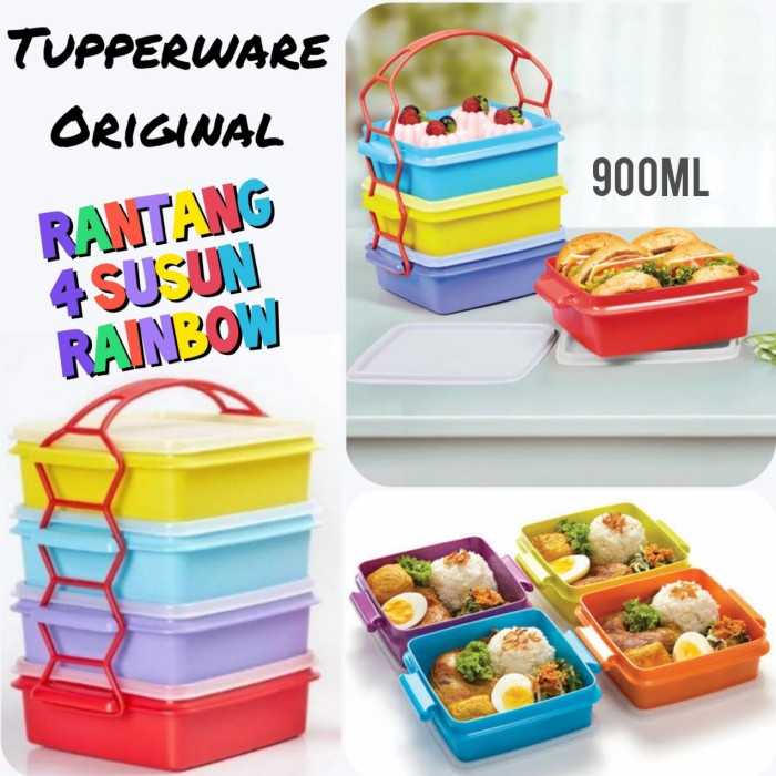 Jual Tupperware Promo Rantang Makanan Untuk Bekal Piknik Tumbler Gelas ...