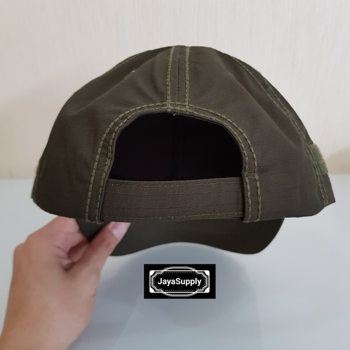 Jual Topi Velcro HIJAU ARMY Tactical Combat Hat Militer Outdoor Rimba ...