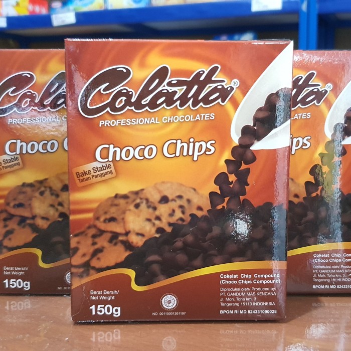 Jual Colatta Choco Chips 150Gr di Seller Poppyy Shop - Wanajaya, Kab ...