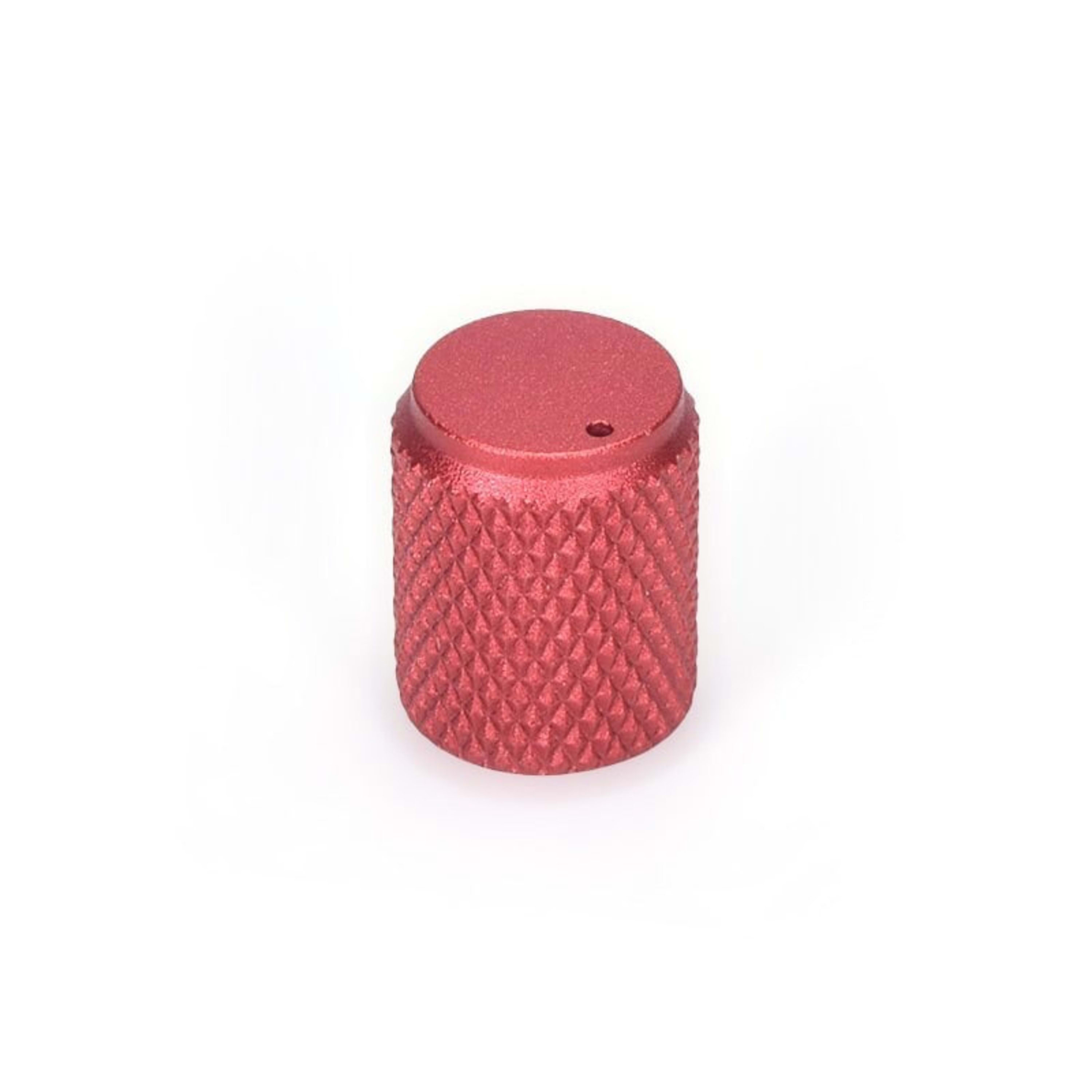Aluminium Knob for Rotary Encoder with 6mm Flatted Shaft | Red ...