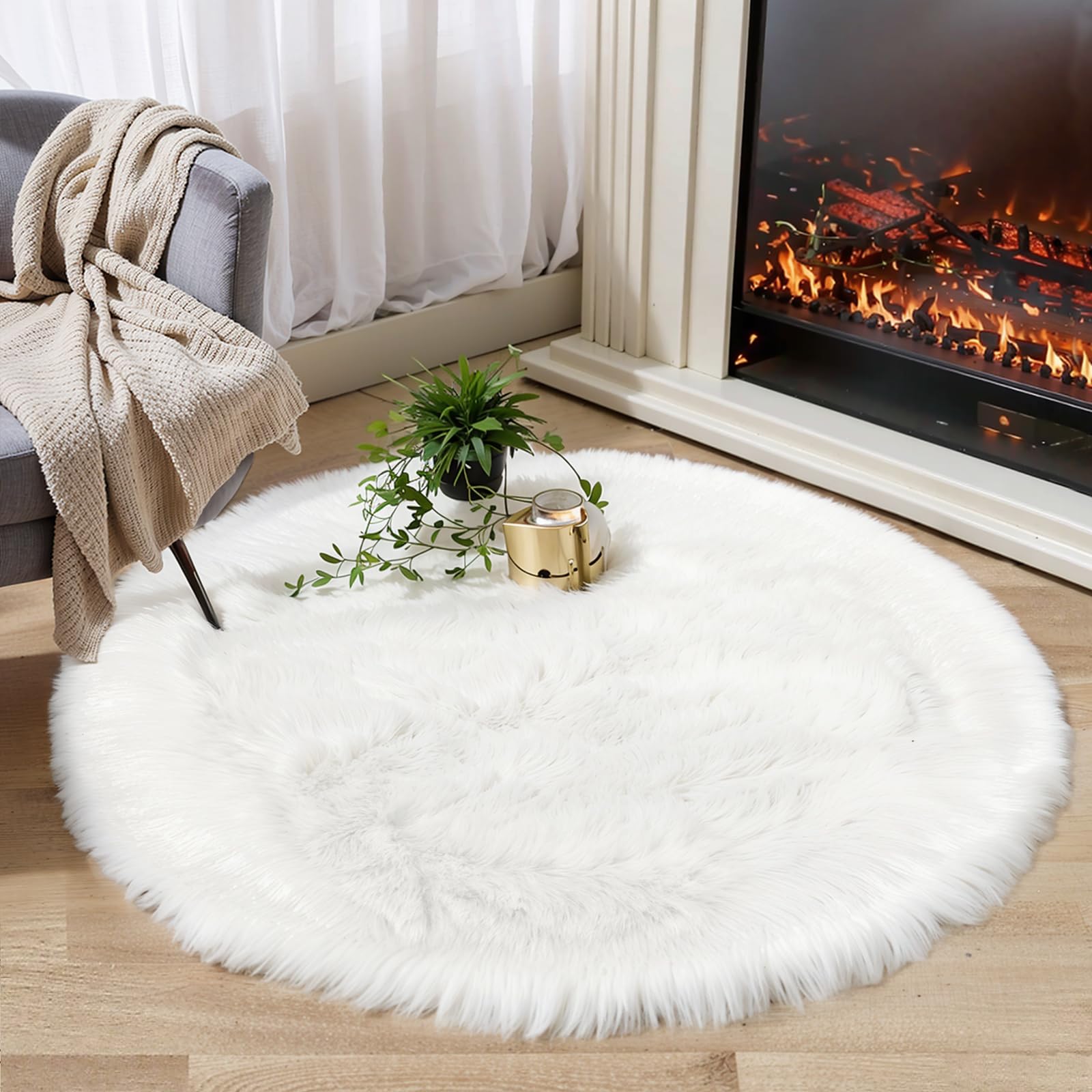 The Best White Fuzzy Rugs 2025 - Top 10 White Fuzzy Rugs | Buy Now Guide