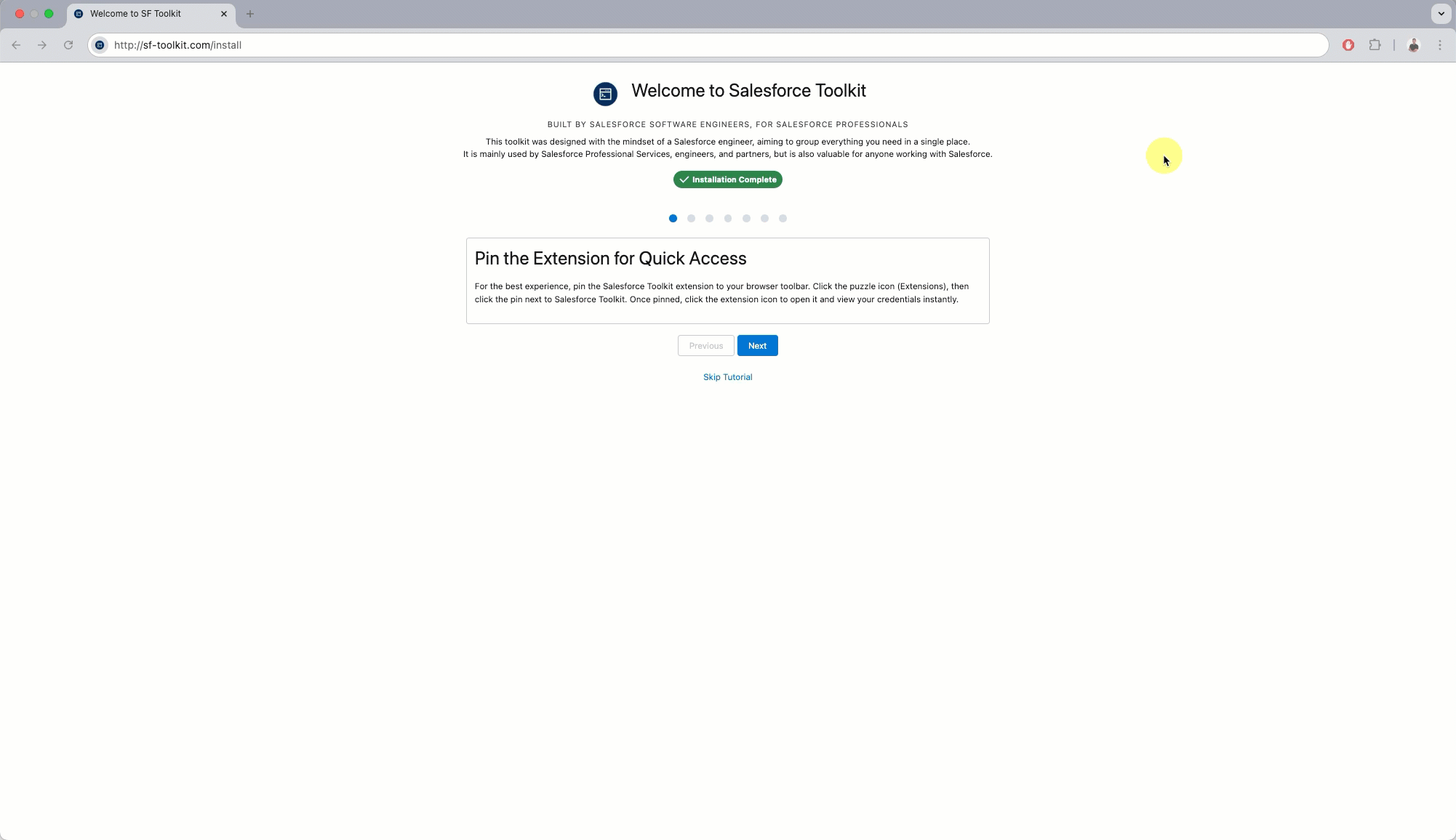 Welcome to SF Toolkit
