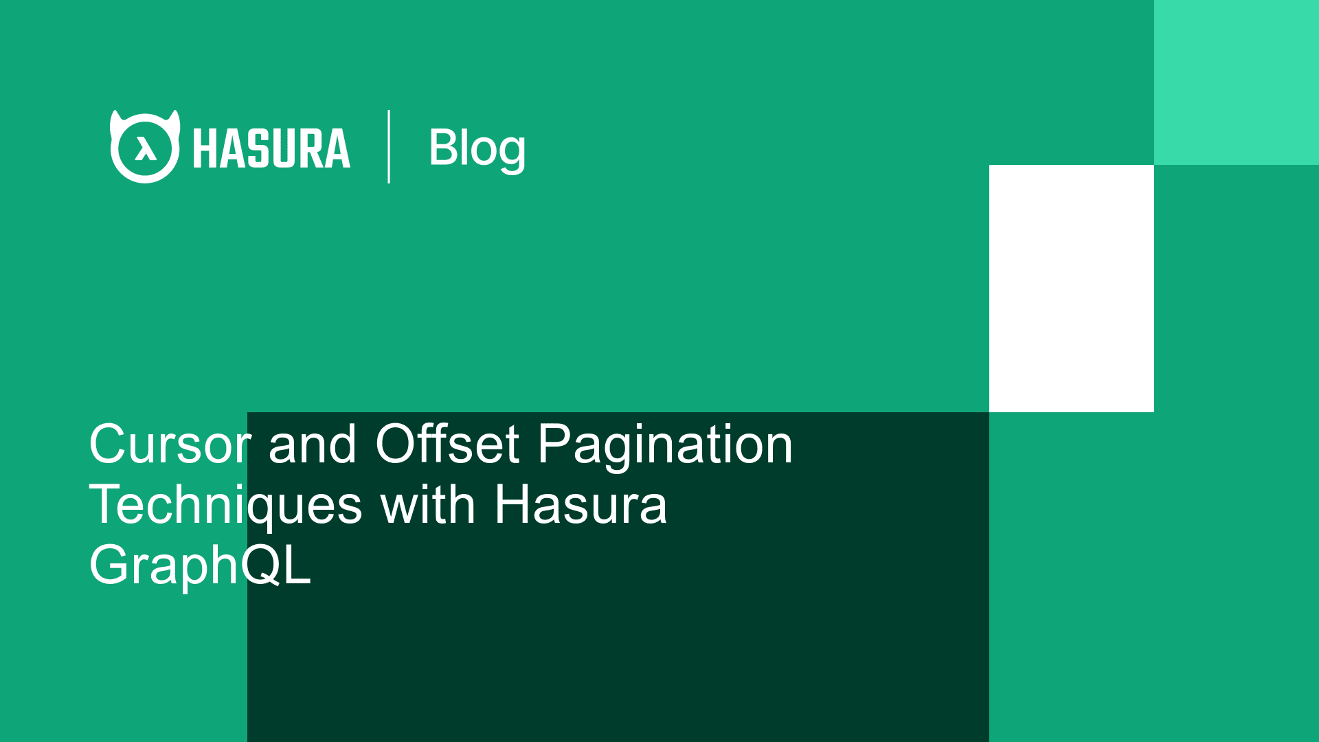 Cursor and Offset Pagination Techniques with Hasura GraphQL