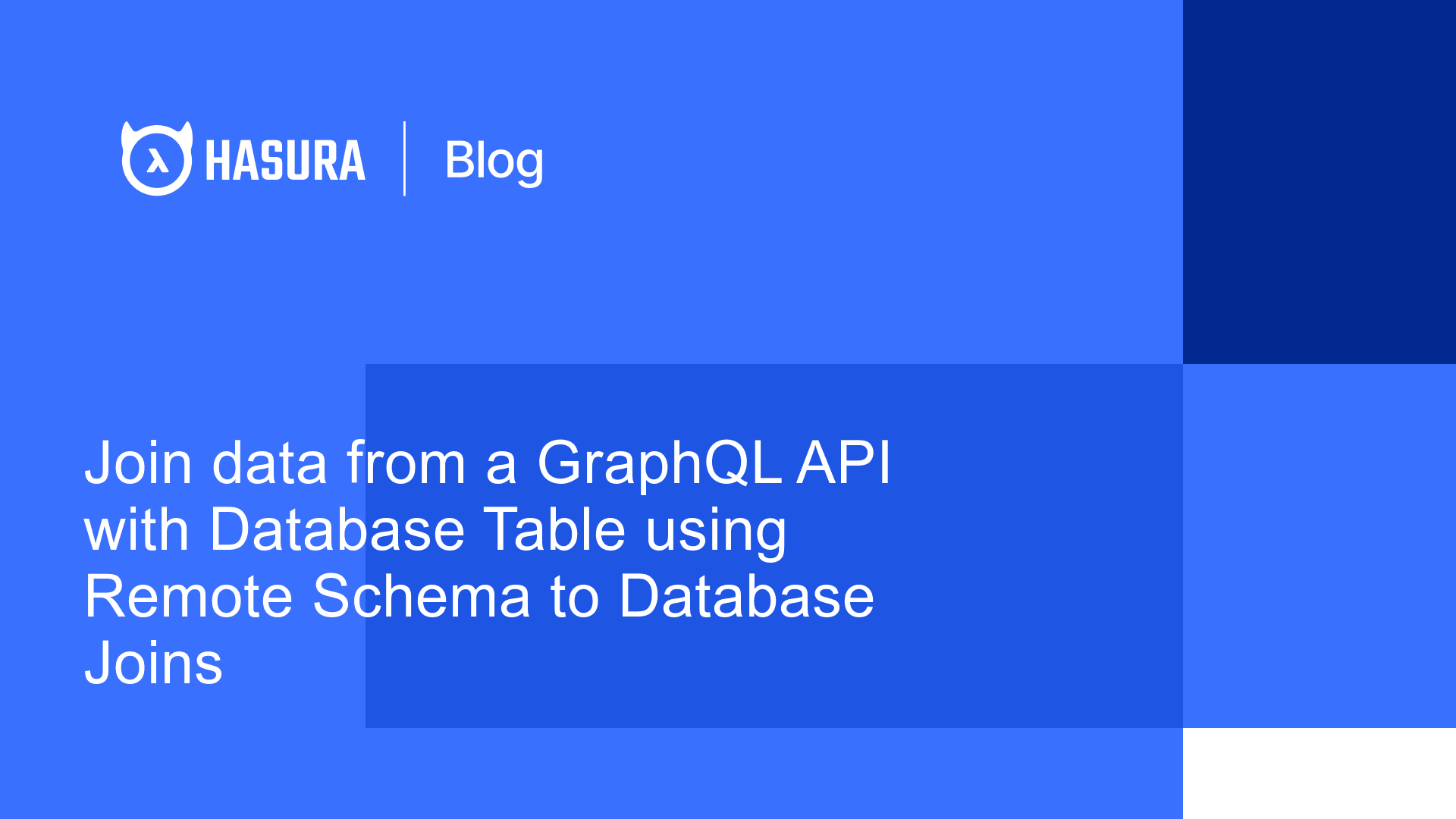 Join data from a GraphQL API with Database Table using Remote Schema to ...
