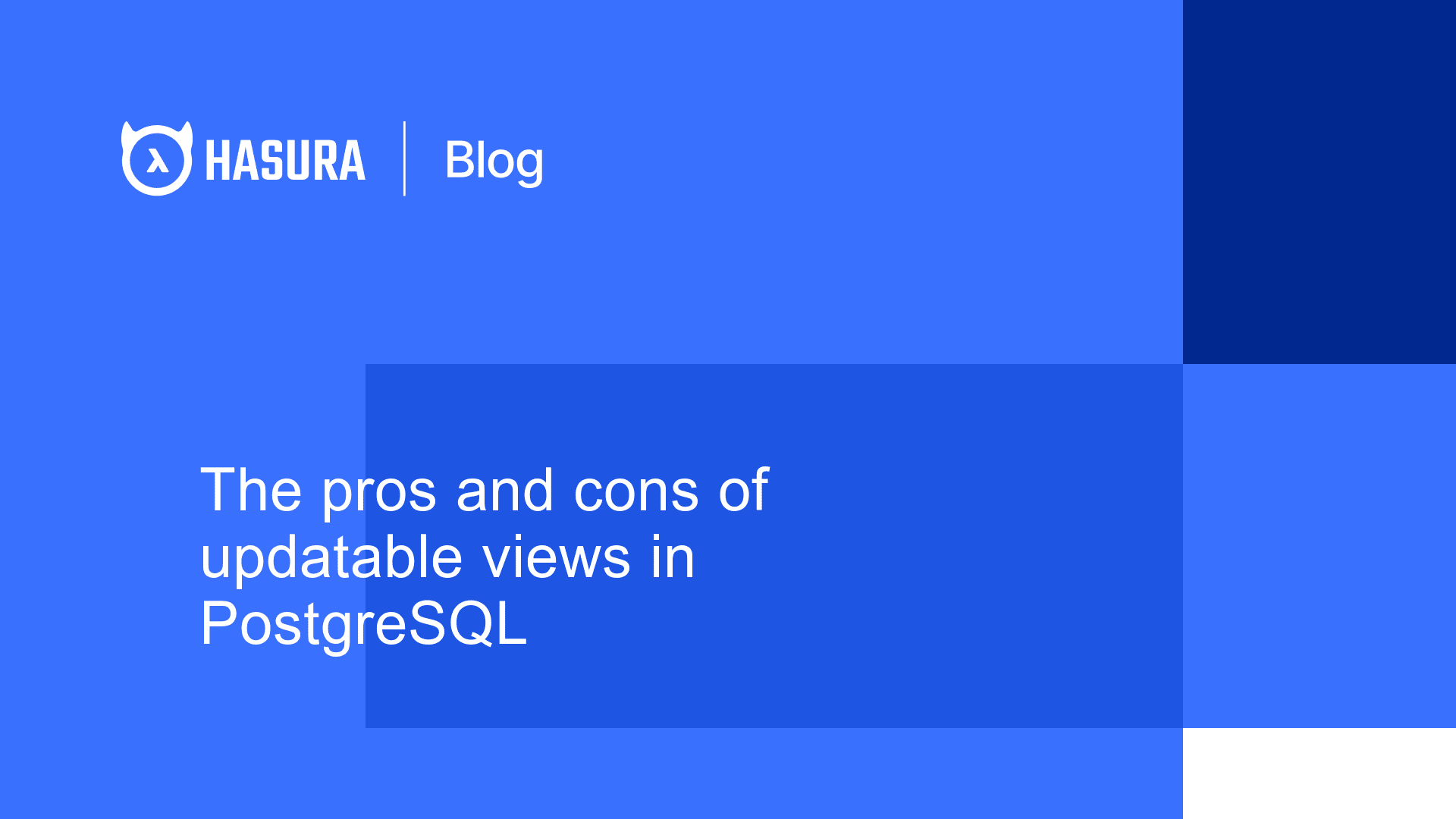 The pros and cons of updatable views in PostgreSQL