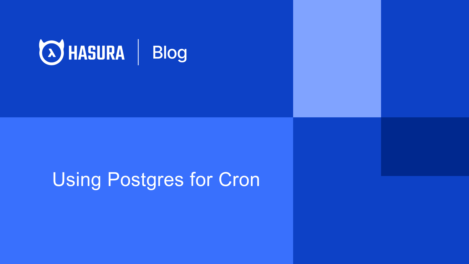 Using Postgres for a robust Cron system