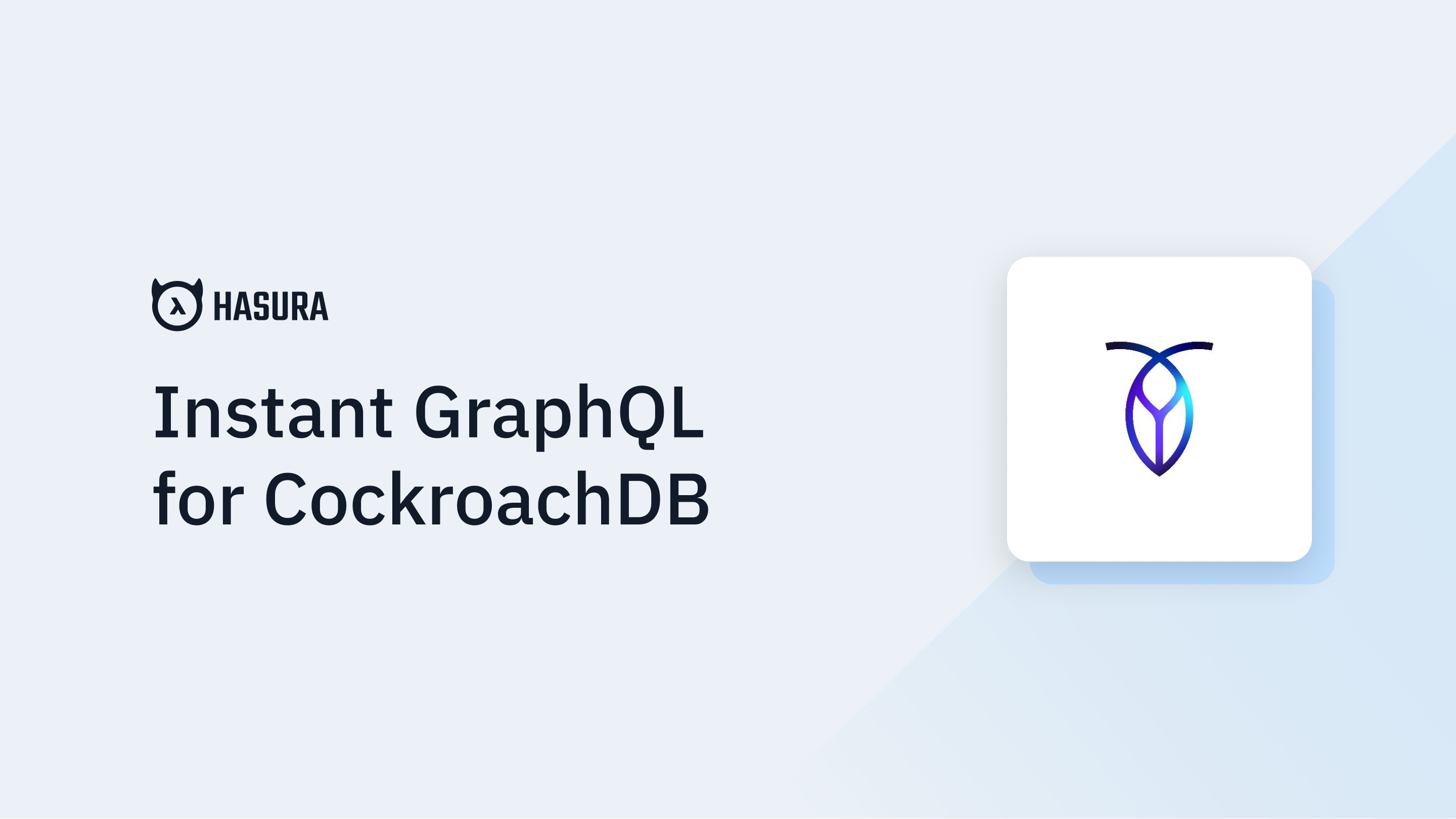 Instant Realtime Graphql And Rest Apis On Cockroachdb Hasura