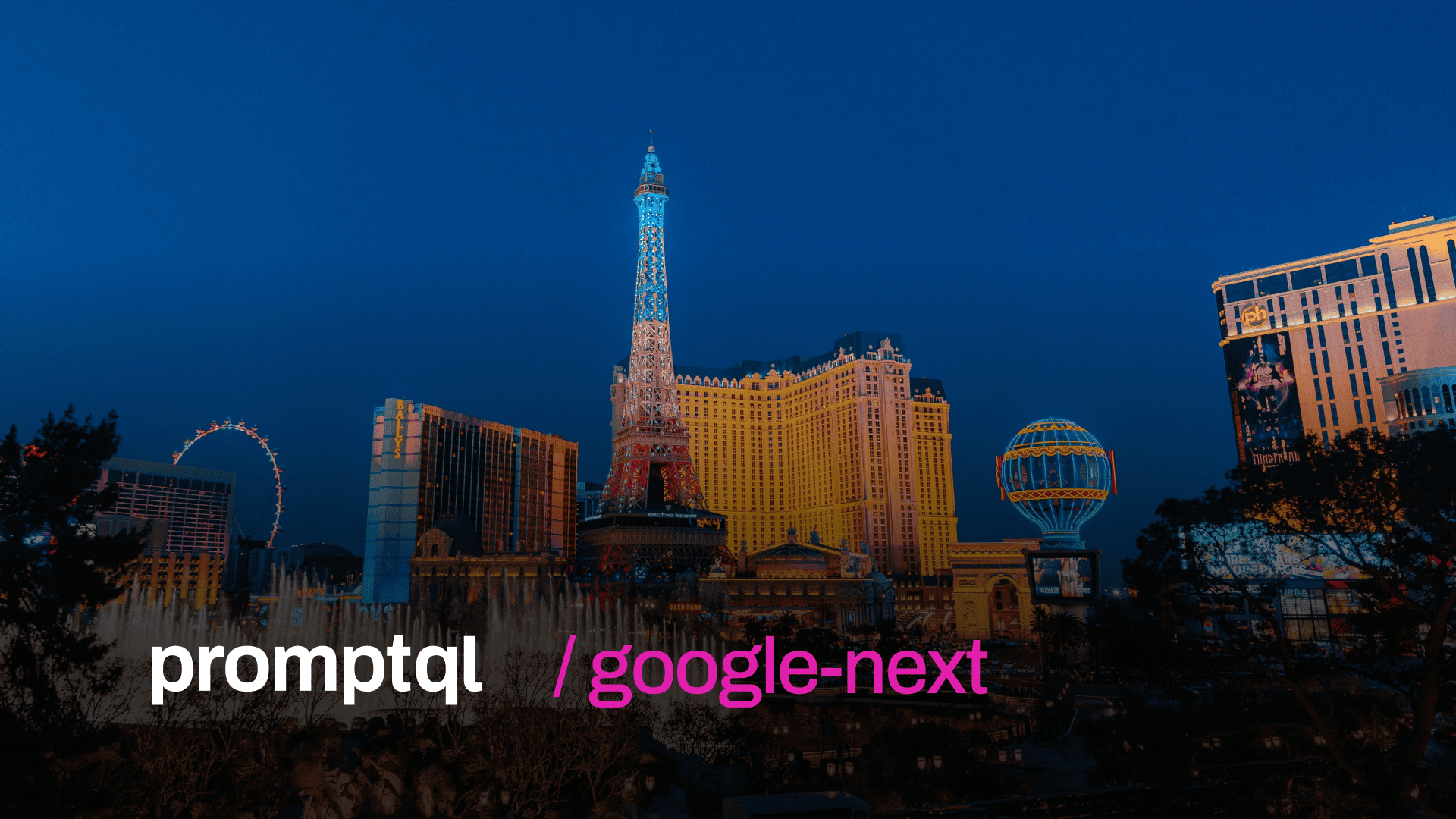 PromptQL at Google Next Booth #3417 | Las Vegas, NV | April 22–24, 2026