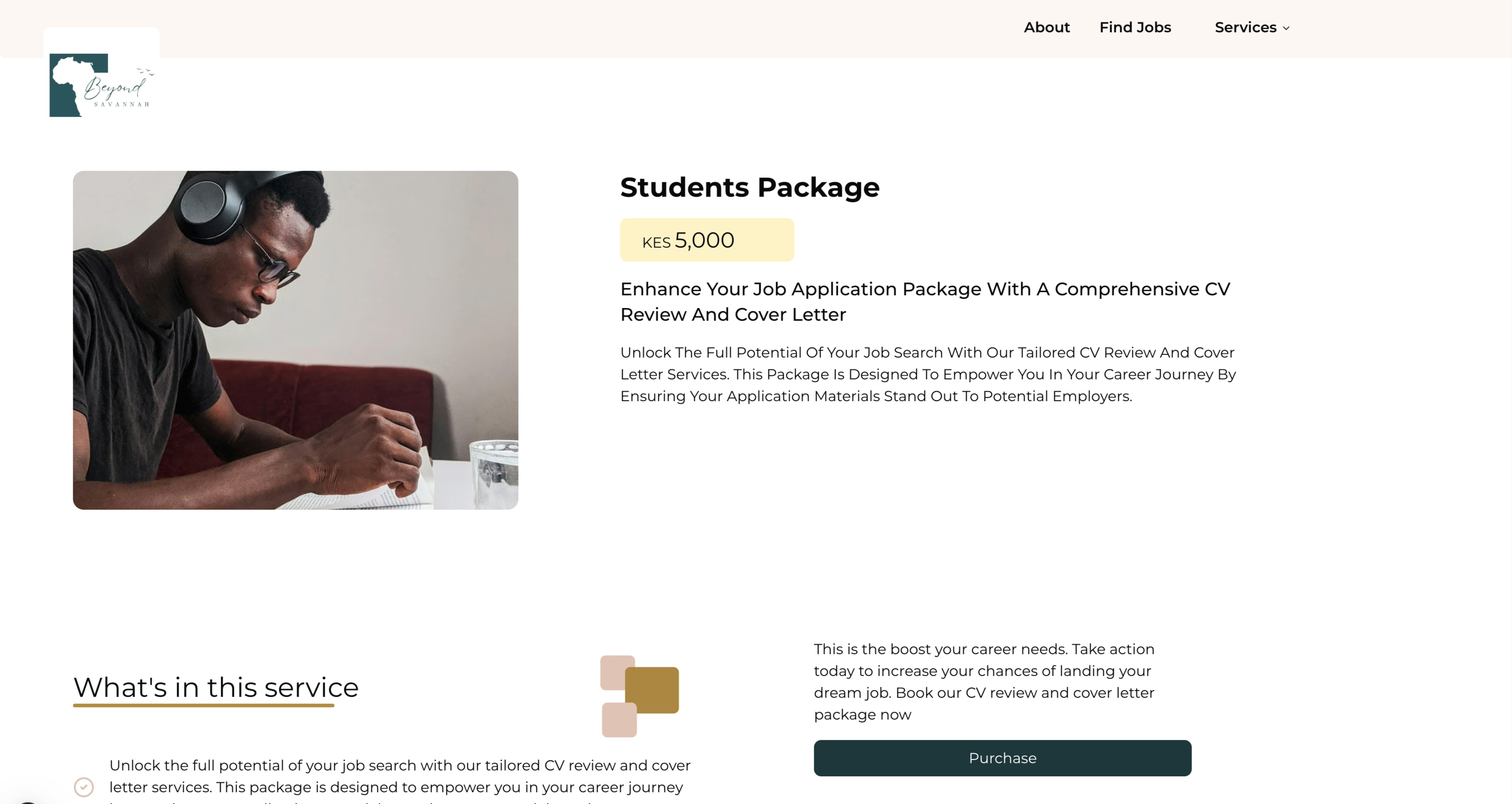 Students Package - Beyond The Savannah