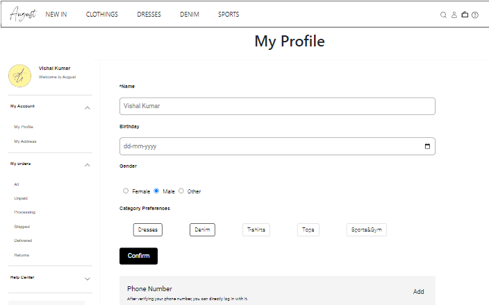 GitHub - Vishal7547/August-Ecommerce: Our e-commerce website is a one-stop destination for all ...