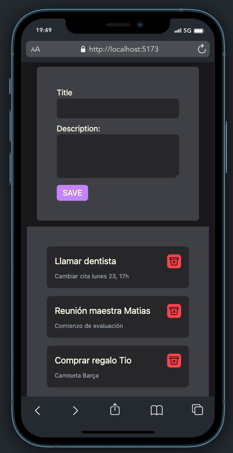 Github Lauris21to Do List Primera App Creada Con Typescript Y Tailwind También He Utilizado 