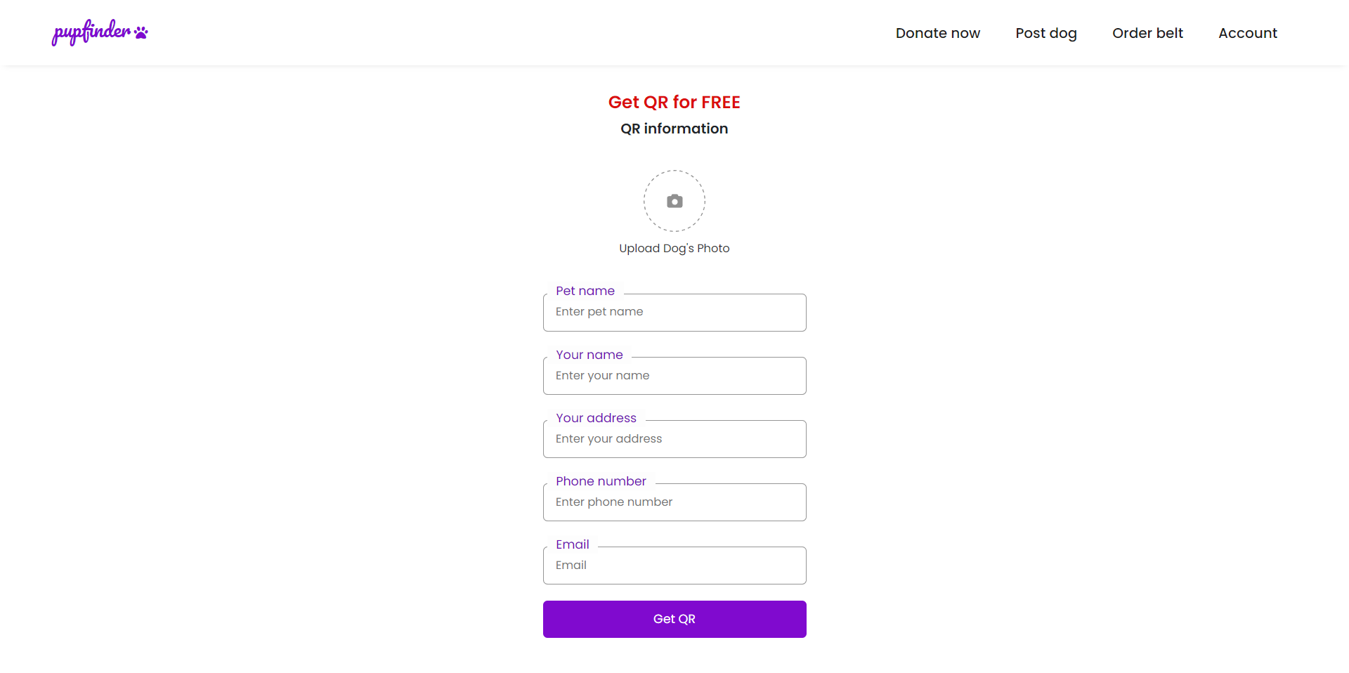 GitHub - dhananjaykuber/pupfinder: A platform dedicated to promoting the adoption of stray dogs ...