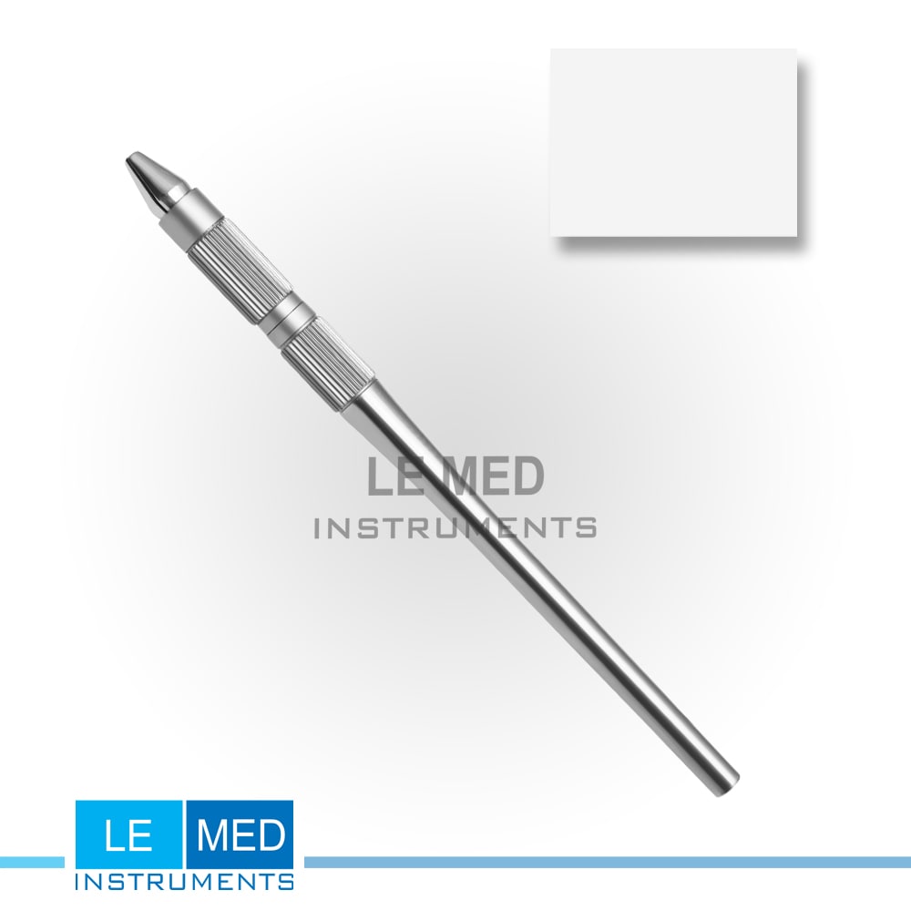 Chisel Handle Round for Microsurgery Blade | LE MED Instruments GmbH