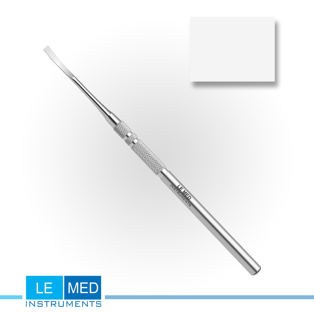 Chisel Sharp Single sided Slightly Curved | LE MED Instruments GmbH