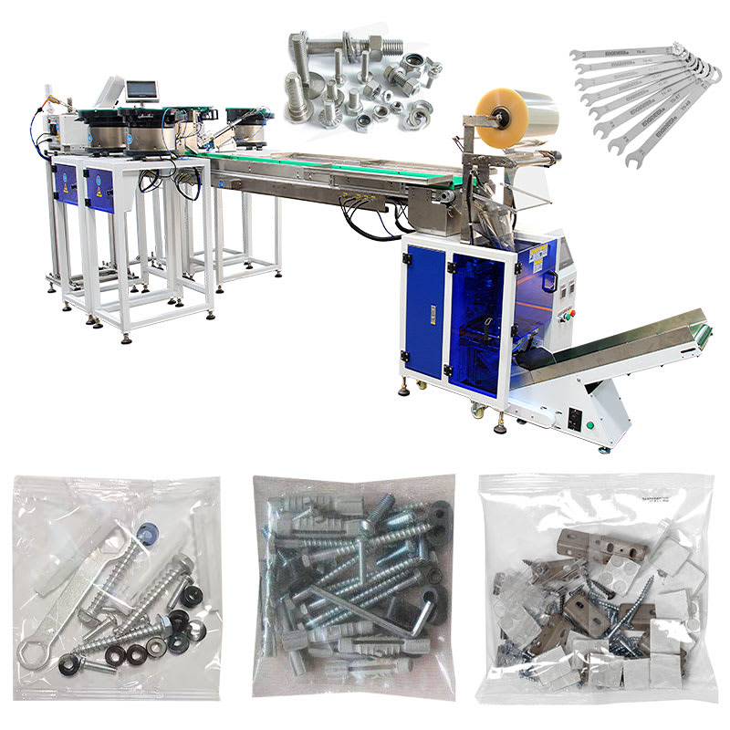 Fastener Nut Bolt Screw Sorting Counting Packing Machine
