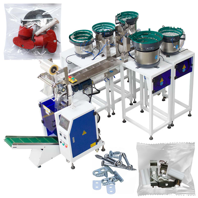 Automatic Hardware Screw Nut Bolt Counting Packing Machine