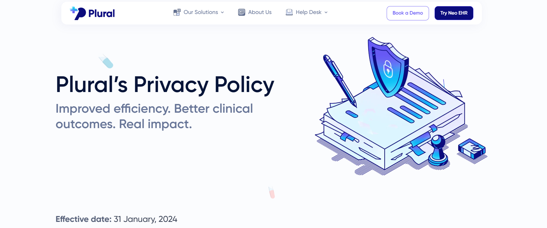 Plural Health - Privacy Policy