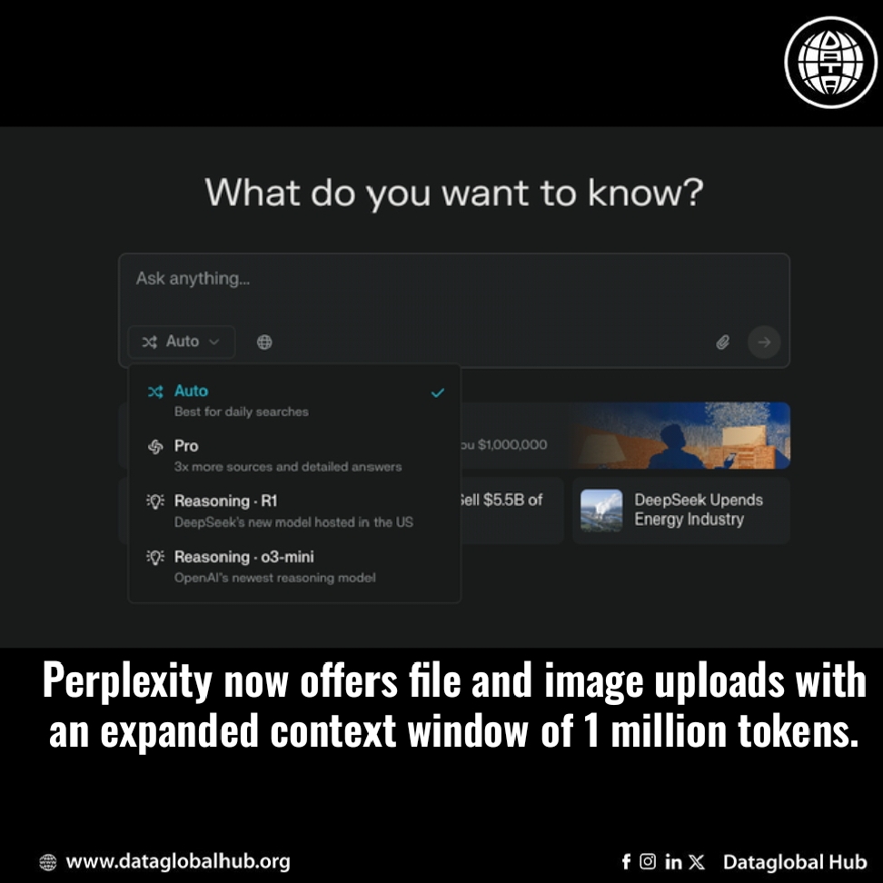 Perplexity now offers file and image uploads with an expanded context ...
