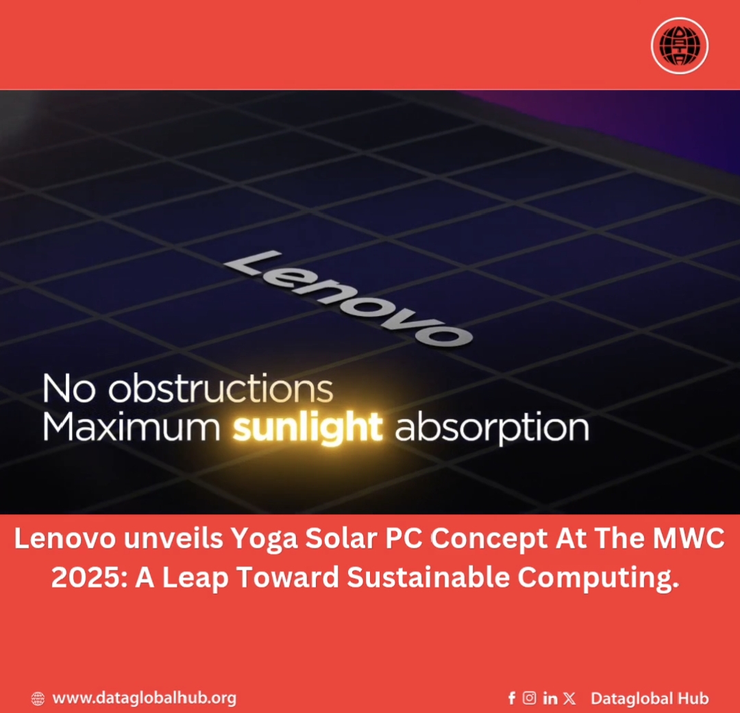 Lenovo unveils Yoga Solar PC Concept At MWC 2025: A Leap Toward ...