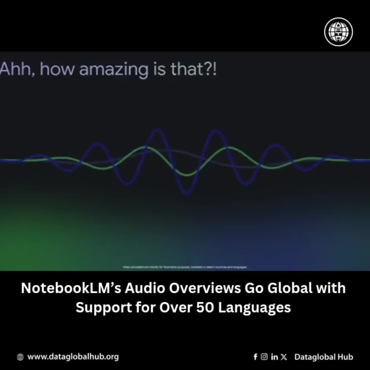 NotebookLM’s Audio Overviews Go Global with Support for Over 50 Languages