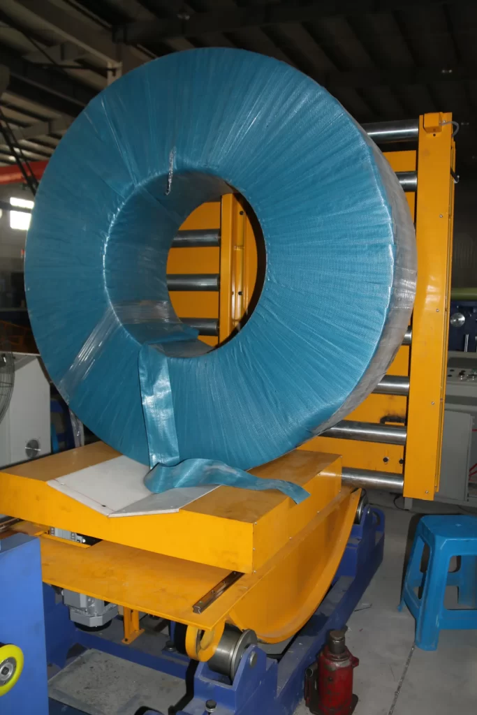 Robotic Arms for Loading/Unloading Heavy Coils