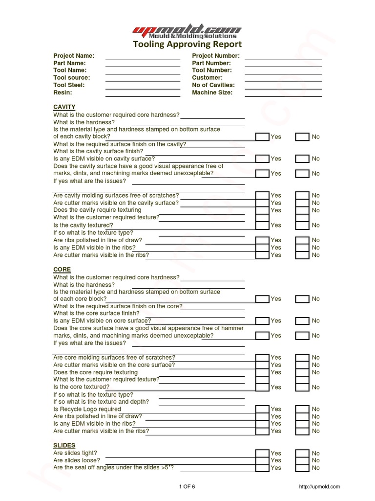 Mold Upender Safety Inspections: Frequency and Checklist