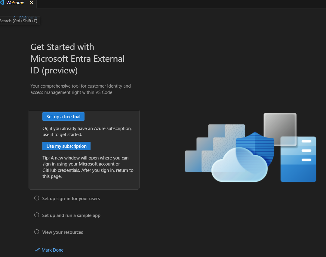 Fast Entra External ID setup with VSCode – Azure Dive