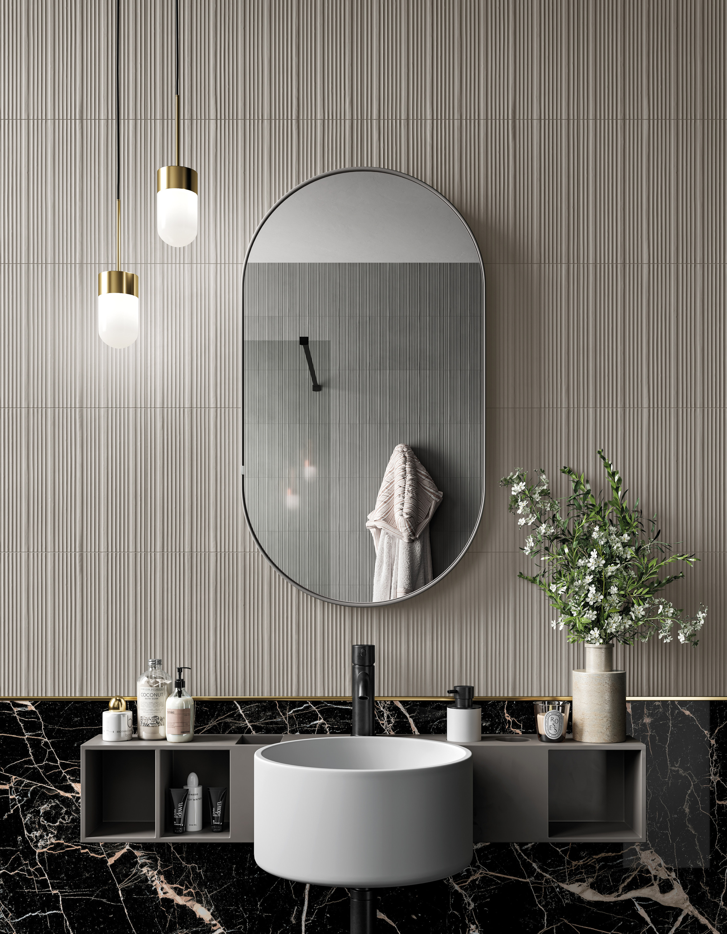 Mand ARMOR Md02 Grigio Chiaro | Mirage Ceramiche