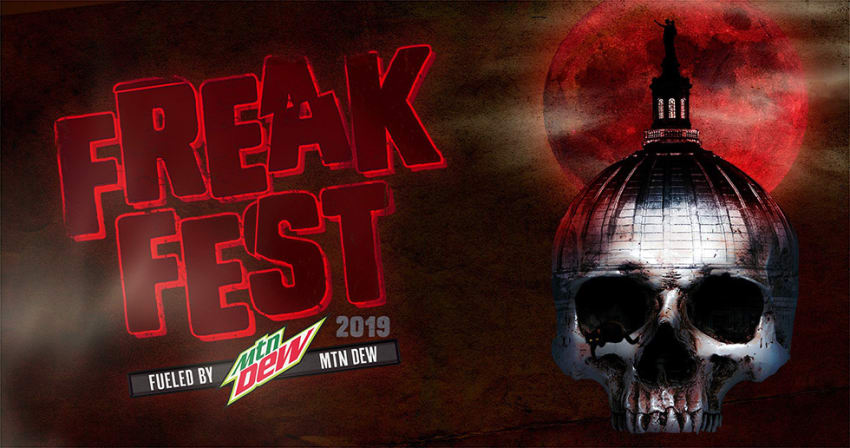 Freakfest 2019 Lineup - Oct 26, 2019