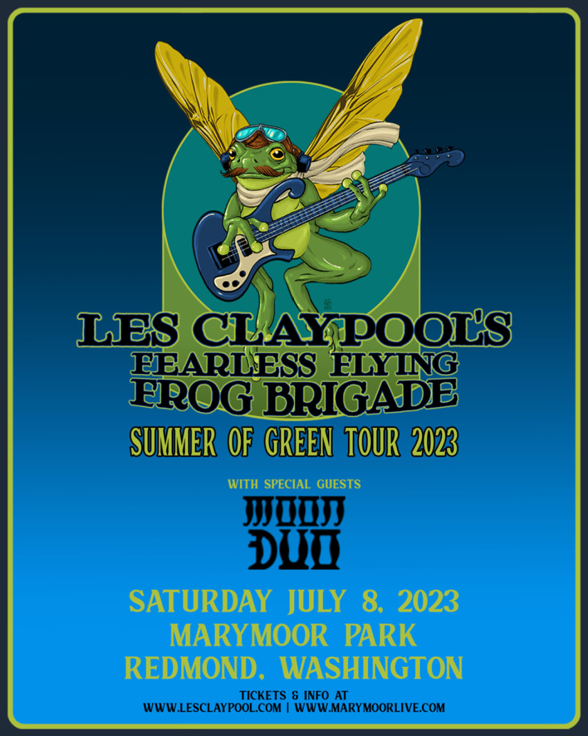 Contest - Les Claypool’s Fearless Flying Frog Brigade at Marymoor Park