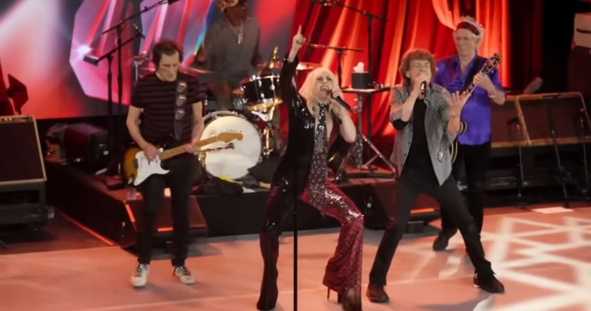 Watch The Rolling Stones And Lady Gaga Team For Sultry ‘sweet Sounds Of