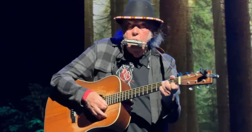 Neil Young Breaks Live Hiatus With Surprise Benefit Appearance
