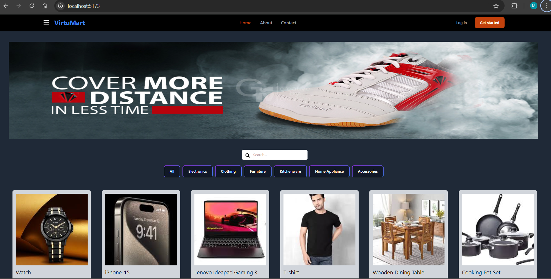 GitHub - sahil2431/VirtuMart: It is an Ecommerce platform developed using Vite-React.