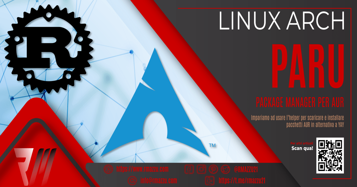 Arch Paru Helper Aur | R. Mazzu 🏯 Web, Code e Tecnologia v0.0.1 🏤