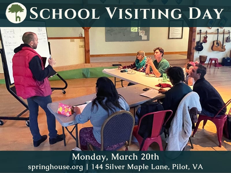 School Visiting Day – Springhouse