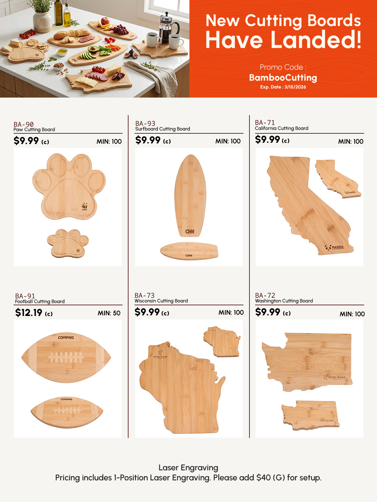 New Cutting Boards Have Landed!