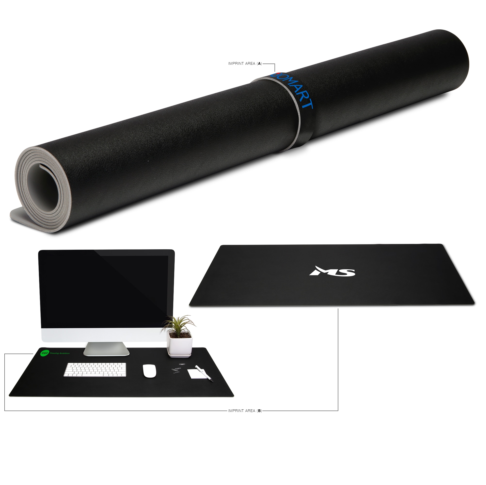 Workstation Desktop Mat - CosmoPromosCosmoPromos