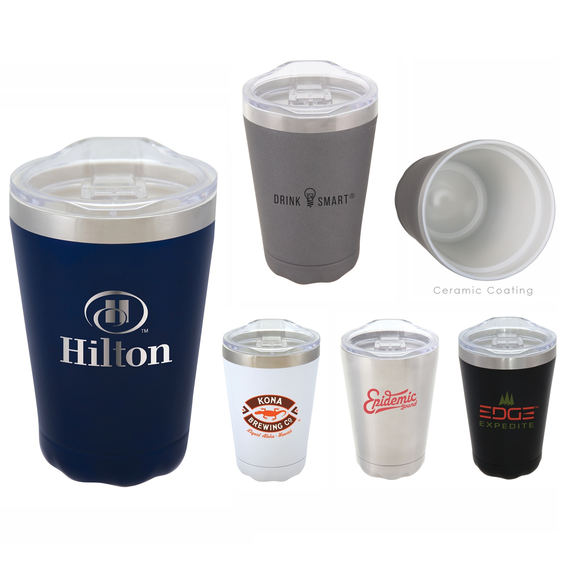 Java- 10 oz Insulated Tumbler w/ Ceramic Coating - CosmoPromosCosmoPromos