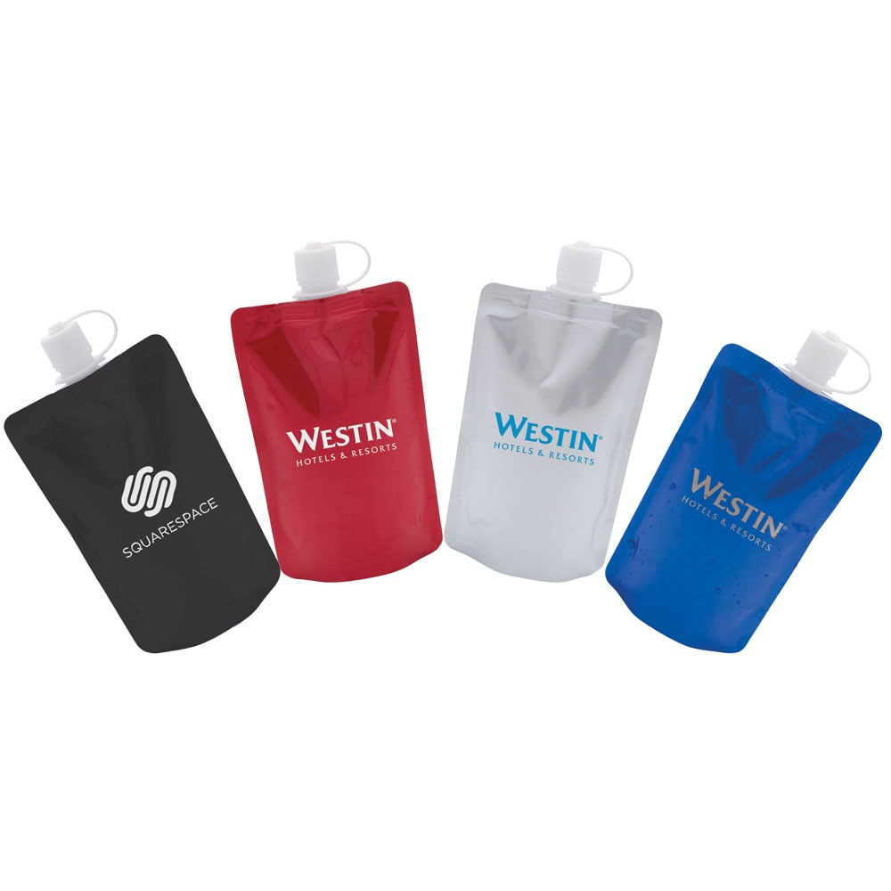 Foldable Flask - 7oz Compact Plastic Flask - CosmoPromosCosmoPromos