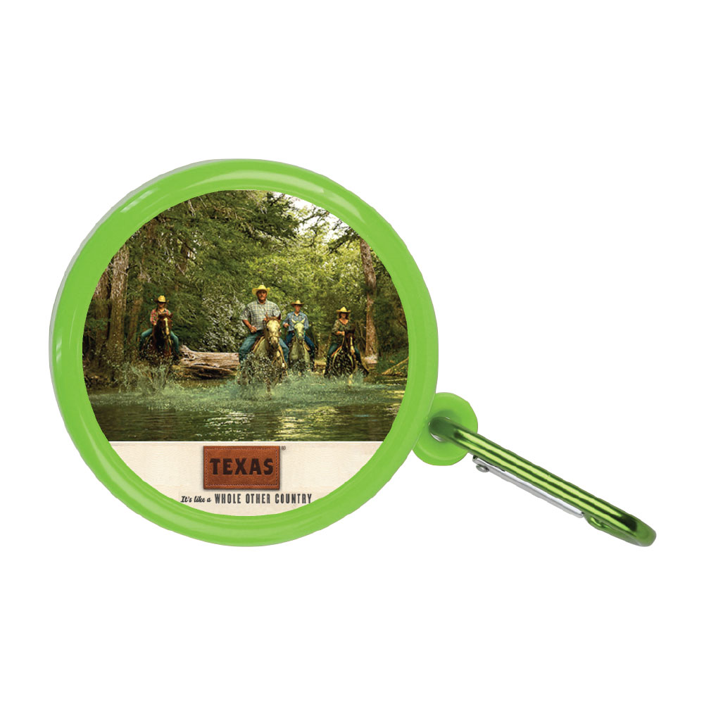 Pop-Up Cup - 6oz collapsible cup w carabiner - CosmoPromosCosmoPromos