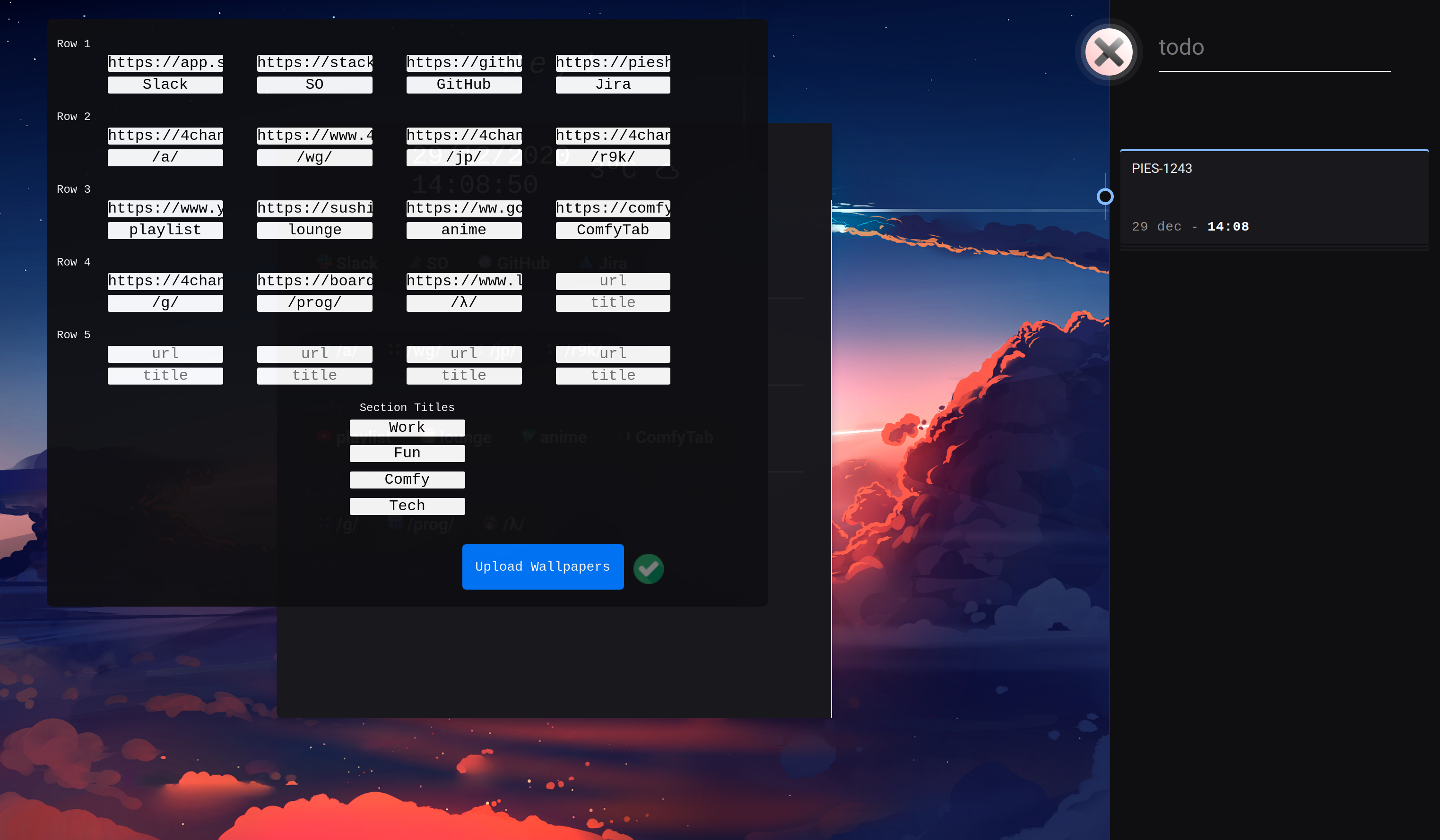 GitHub - asadbek064/Simple-StartupPage: Custom Chromium startup page.