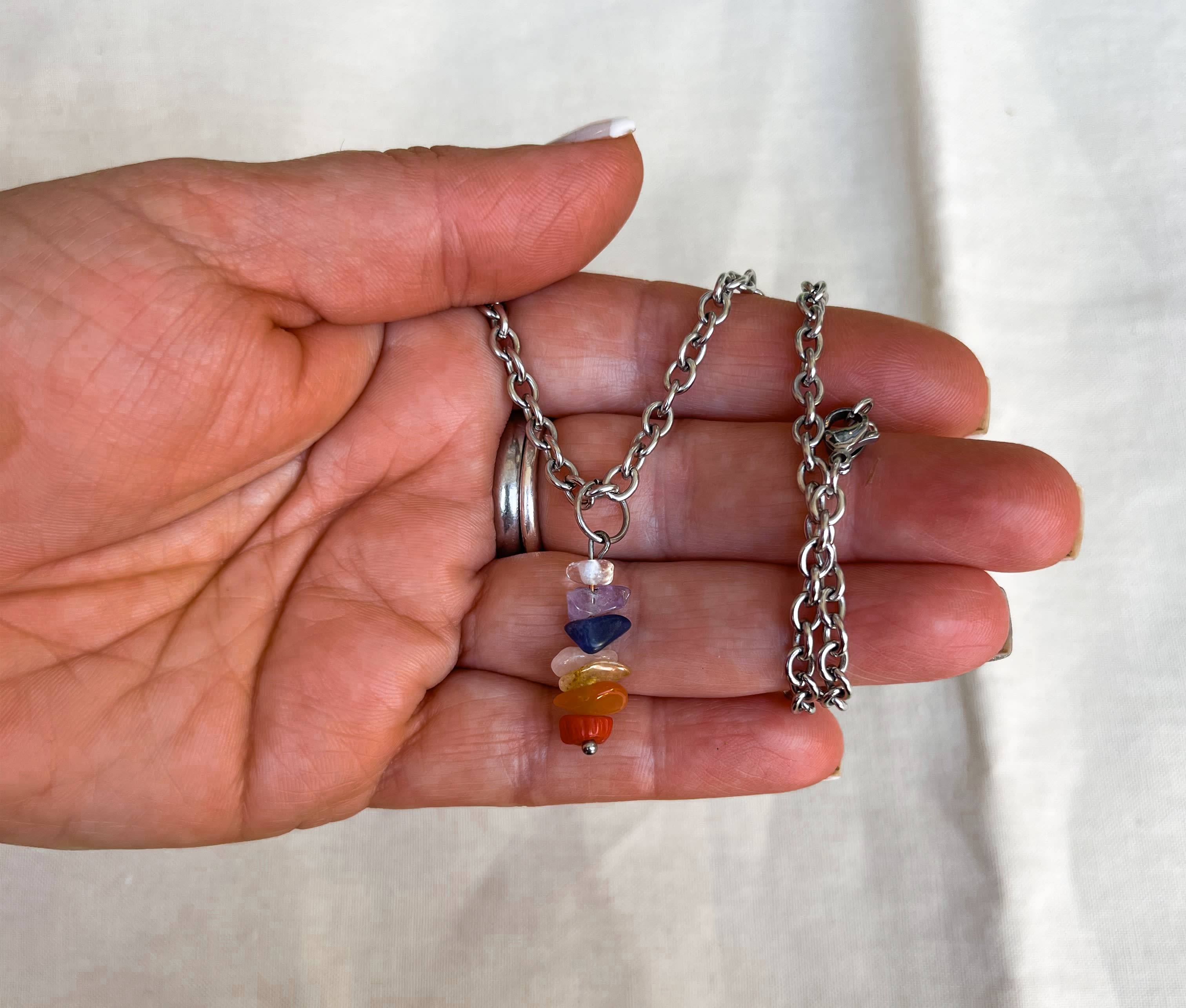 Collar 7 chakras | Almas Fortalecidas