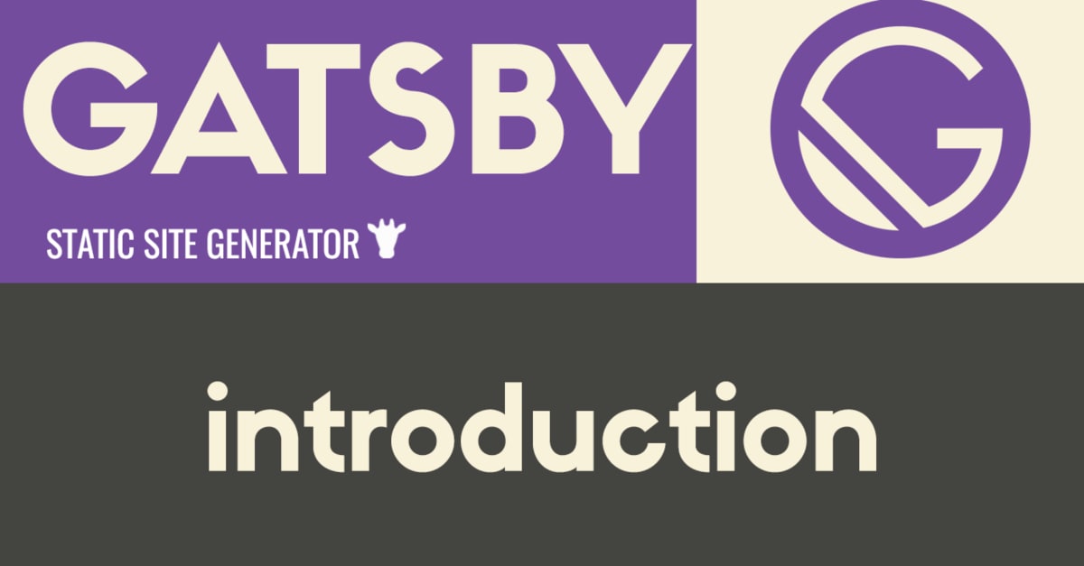 Gatsby - Static Site Generator by: Giraffe Academy on wisdom.courses learning platform